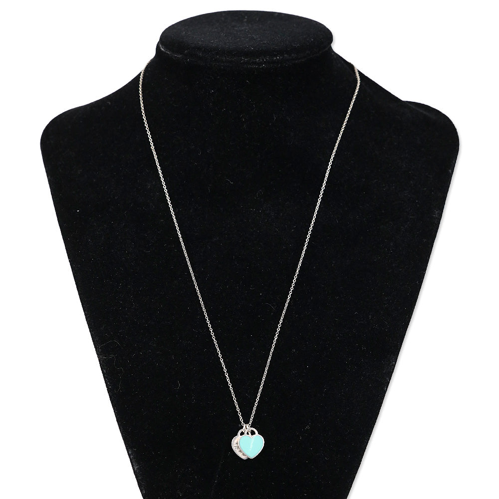 Tiffany & Co. Tiffany Blue® Double Heart Tag Pendant | DBLTKE Luxury ...